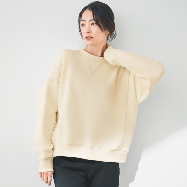 裏起毛 ビッグシルエット スウェット プルオーバー パーカー スウェット トレーナー A32302