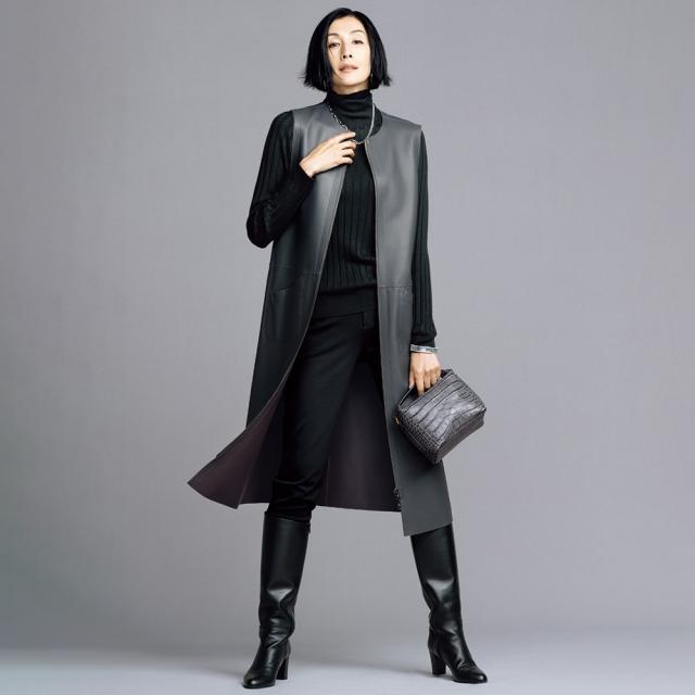 CLAUDIA/クラウディア クロコ型押し 2WAY バッグ（イタリア製） バッグ