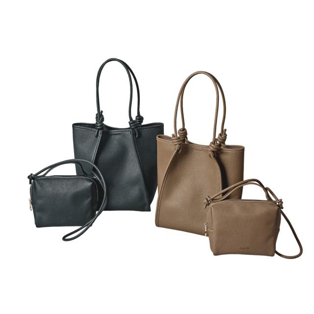 BARCOS/バルコス ポーチ付きトートバッグ バッグ レザーバッグ 革バッグ 120503