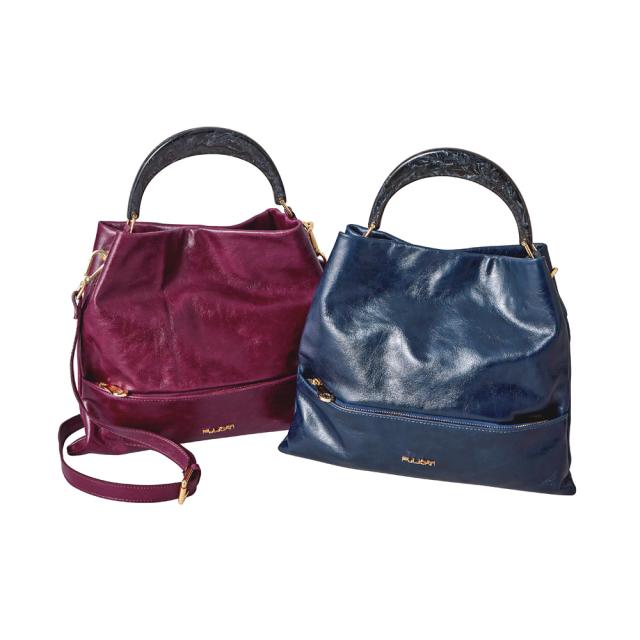 PULICATI/プリカーティ ワンハンドル 2WAY バッグ（イタリア製） バッグ レザーバッグ 革バッグ 120505