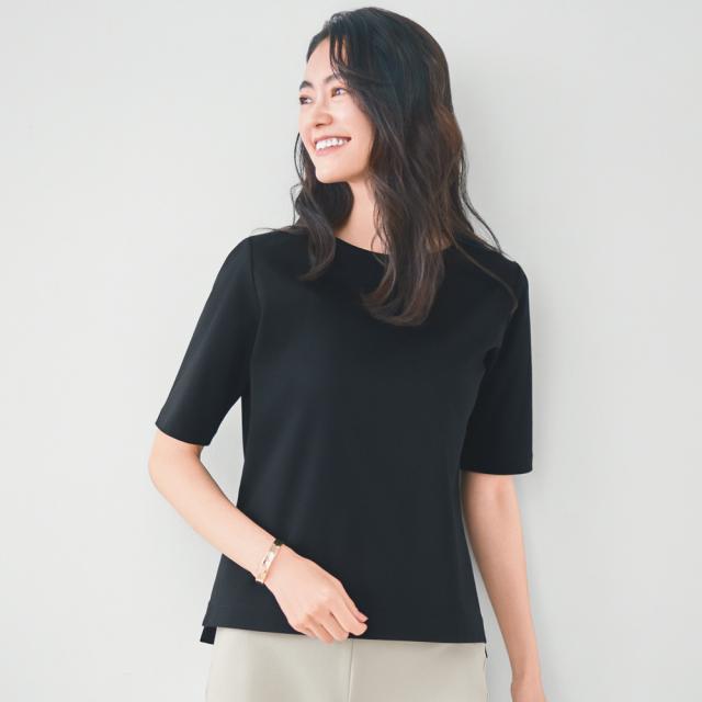 ミリオンクールコットン 5分袖プルオーバー 機能性ウェア 雑貨 インナー A21401