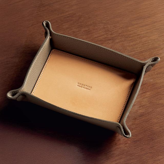 NAGATANI/ナガタニ エスポワール レザー トレー 財布 ケース ポーチ J01703