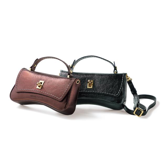 NUOVA STELLA/ヌォヴァステラ レザー 2WAY バッグ（イタリア製） バッグ レザーバッグ 革バッグ 107705