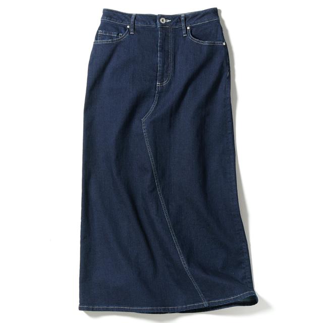 裏起毛 デニム ロングスカート ファッション スカート PC5632