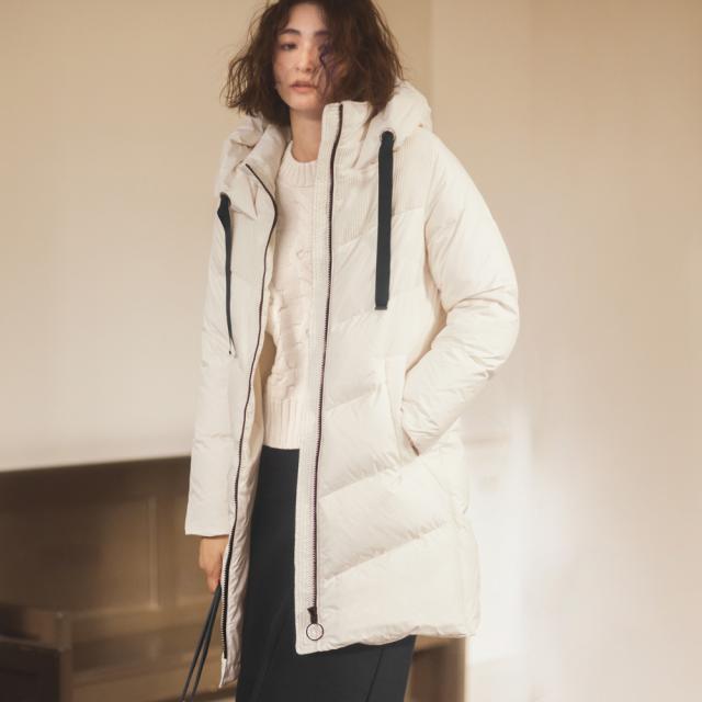 コーデュロイコンビ フーディ ダウンコート コート ショートコート ハーフコート 132802