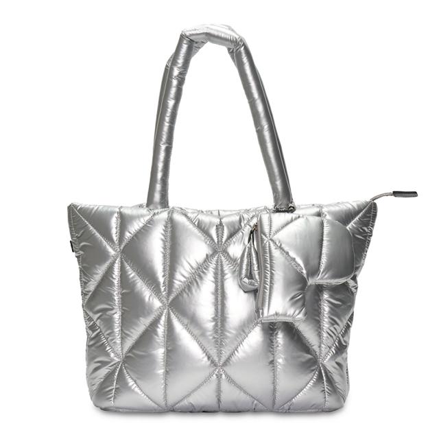 PELLE BORSA/ペレボルサ〈シャイニーパフィ〉 トートL バッグ トートバッグ 603101