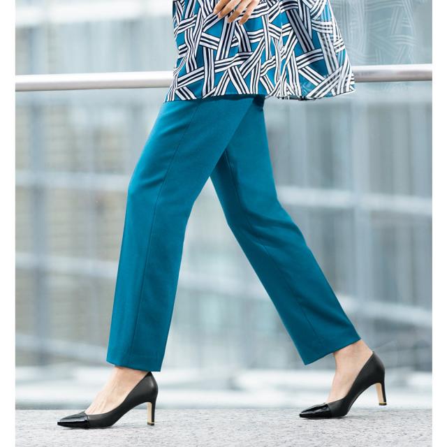 ≪股下丈70cm≫ウールサキソニー テーパードパンツ ファッション パンツ PC5467