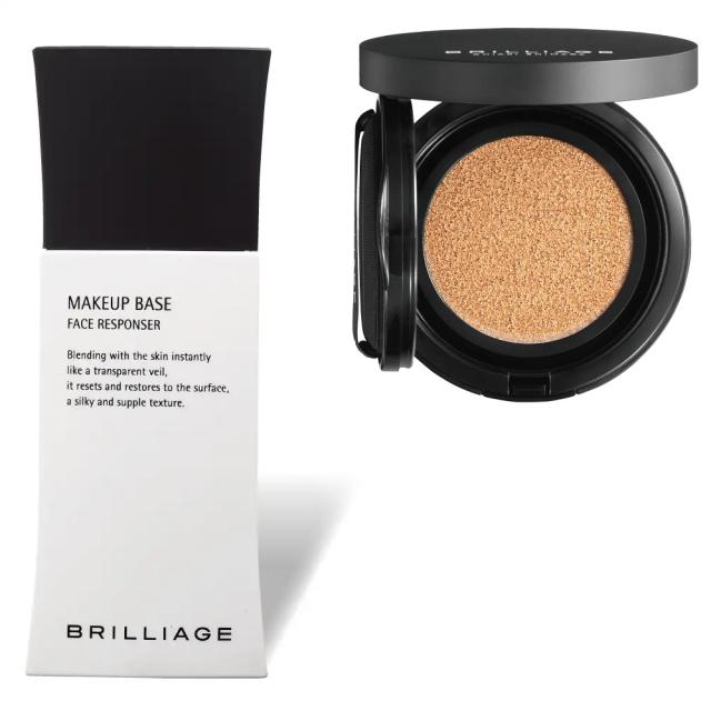 ブリリアージュシリーズ お得なセット（メイクアップベース＋ロングウェアUVクッション（ケース＋レフィル）） UV対策コスメ CA4107