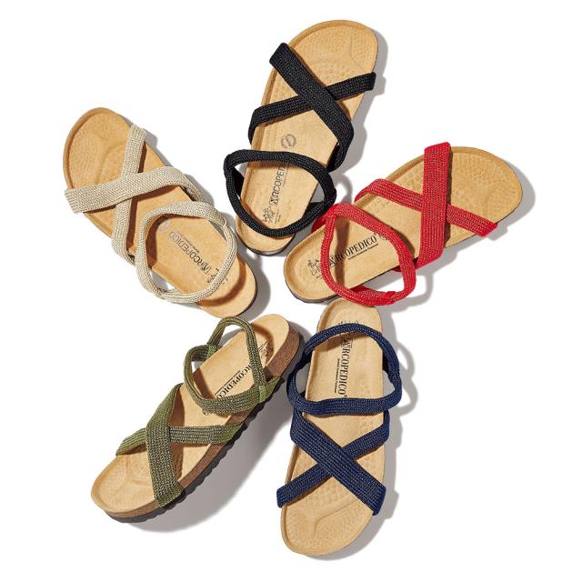 ARCOPEDICO/アルコペディコ サンタナ 洗えるクロスコンフォートサンダル スニーカー コンフォートパンプス シューズ BK9913