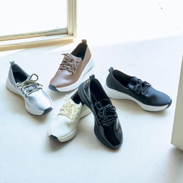 newmo/ニューモ スニーカー風スリッポン 雨の日も安心の防水素材 傘 レイングッズ レインブーツ レインシューズ 602904