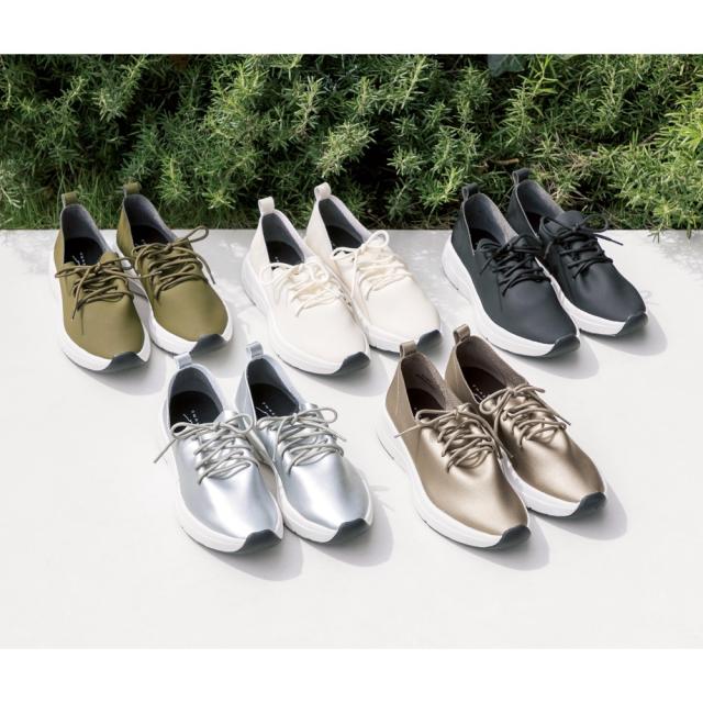 スニーカー コンフォートシューズ ヒールスニーカー インソール newmo/ニューモ ニューモ スニーカー風スリッポン 781406の通販は ...