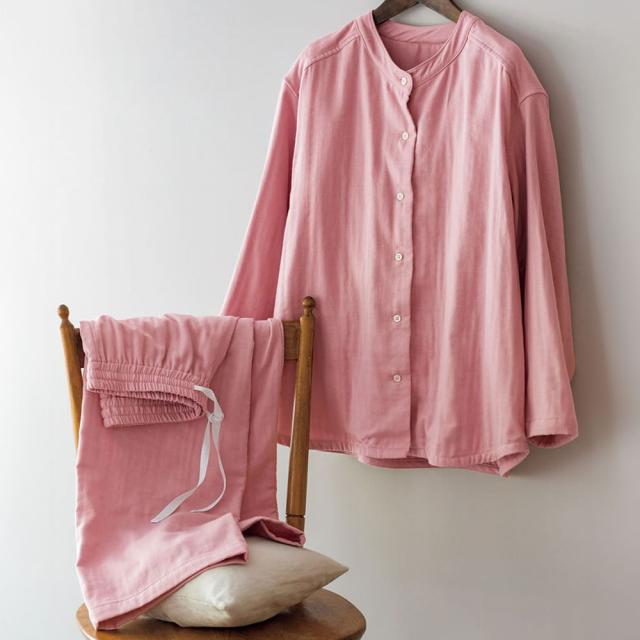 手放せない心地よさ 和ざらし三重ガーゼパジャマ レディース 冬用 綿100％ 583210