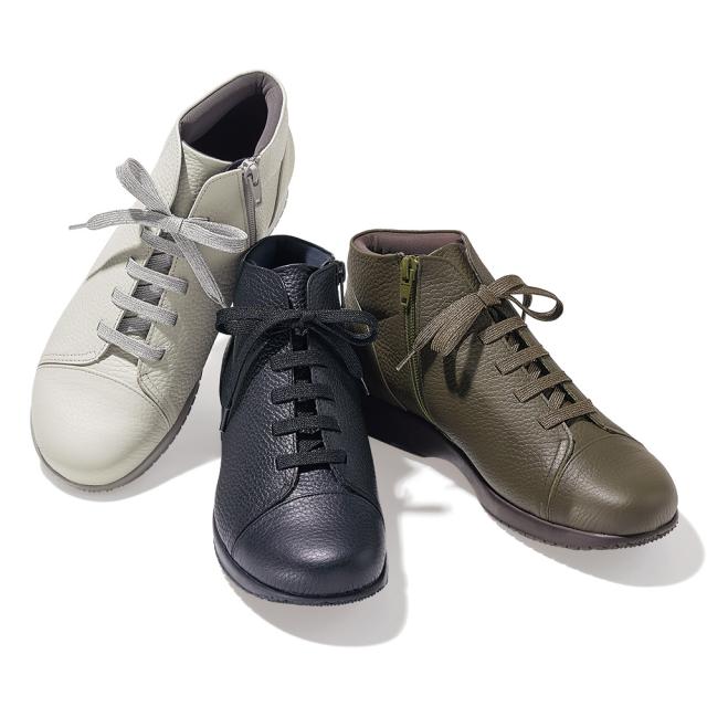 Miss Kyouko/ミスキョウコ 4E ハイカットレザースニーカー スニーカー コンフォートシューズ M28451