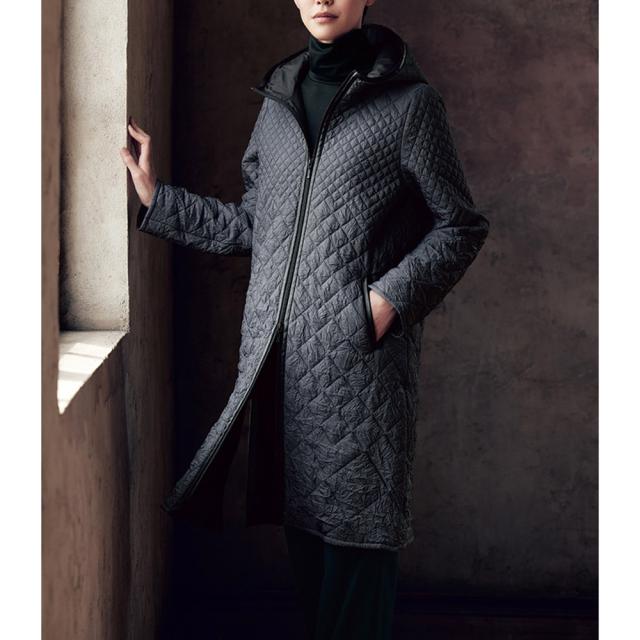 イタリア素材 グラデーションキルトコート ファッション コート PC5920