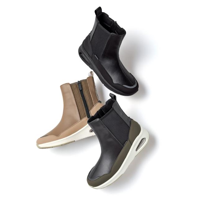 エルスポーツ 防水耐滑 エアインハイカットスニーカー 傘 レイングッズ レインブーツ レインシューズ M70702