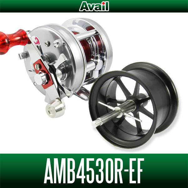 【Avail】アブ アンバサダー 4500C(エビス)対応 マイクロキャストスプール【AMB4530R-EF】【ブラック】