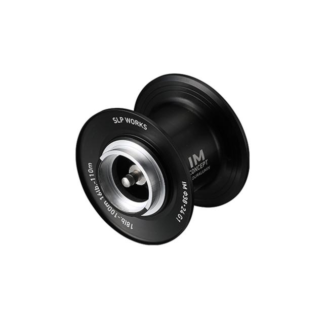 【ダイワ/SLP WORKS】IM Φ38・24 18lb-100m スプール G1 ブラック