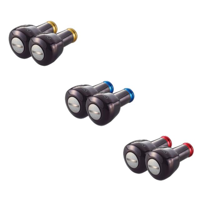 【リブレ/LIVRE】DELTA ハンドルノブ HKAL【ブラウン（IP）】（2個入り）