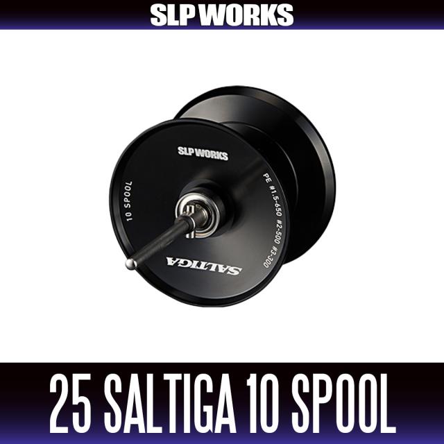★特価品10％OFF【ダイワ/SLP WORKS】SLPW 25SALTIGA（ソルティガ）10スプール ブラック【中サイズ送料】