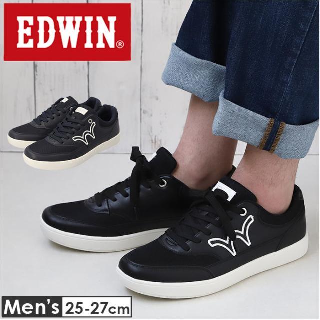 EDWIN メンズ スニーカー 7018 通販 エドウィン 靴 くつ 軽量 軽い 運動靴 ローカット おしゃれ シンプル 通学 通勤 履きやすい 疲れにくの通販はau PAY マーケット ...