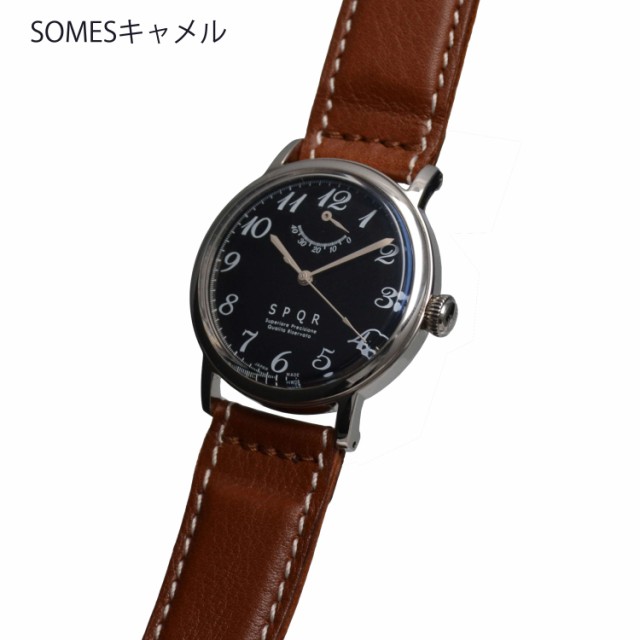 THE SPQR 手巻パワーリザーブ(ブラック)×最高級クロコダイル THE SPQR 手巻パワーリザーブ(ブラック)×最高級クロコダイル