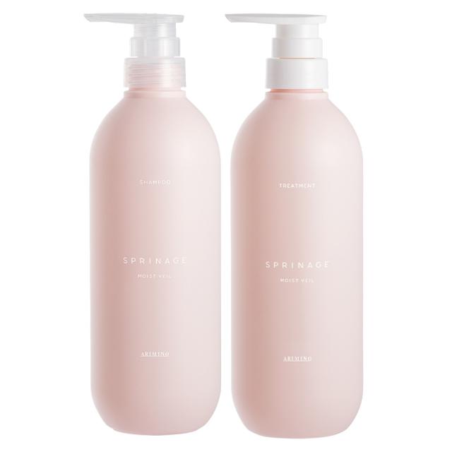 アリミノ スプリナージュ モイストヴェール シャンプー＆トリートメント セット 680mL +630g [ ヘアケア 地肌ケア うるおい 医薬部外品 ふけ かゆみ サロン専売品 美容師 おすすめ ] ARIMINO