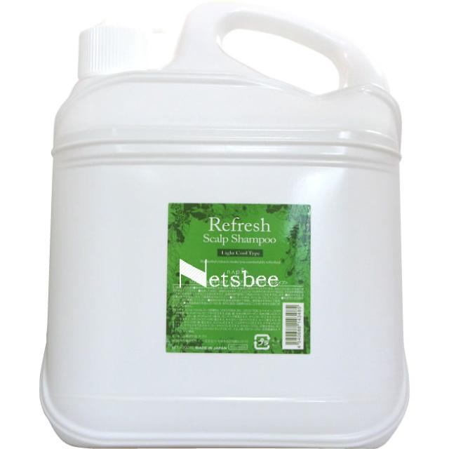 （廃盤）ナプラ リフレッシュスキャルプ シャンプー ＜ライトクールタイプ＞ / 4000mLリフィル 【 シャンプー 清涼感・クール感 】