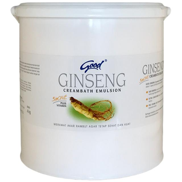 グッド バリスタイル クリームバス ジンセン 4000g 髪 トリートメント 頭皮 ヘッドスパ ヘアサロン 業務用 4kg BALIスタイル 朝鮮人参 オタネニンジン 高麗人参 GOOD