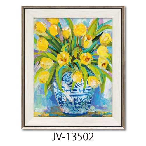 ジャネットヴェルテンテス 額付きポスター Jeanette Vertentes ジンジャー ジャー チューリップ ギフト インテリア 取寄品