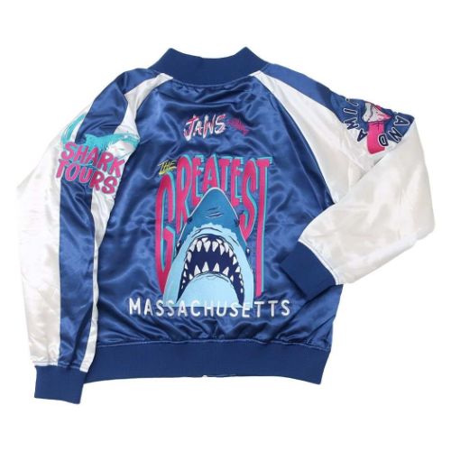 ジョーズ アウター スカジャン L グレイテストシャーク 映画キャラクター グッズ