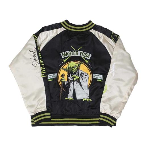 スターウォーズ スカジャン アウター ヨーダ グレートグリーン STAR WARS キャラクター グッズ