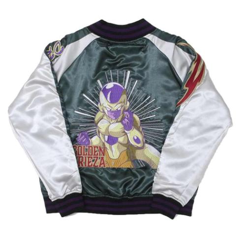 ドラゴンボール超 スカジャン アウター ゴールデンフリーザ アニメキャラクター グッズ