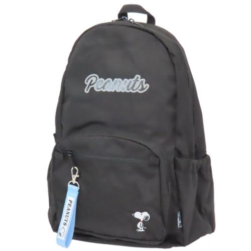 スヌーピー リュック RE-PET スマートデイパック BK ピーナッツ キャラクター グッズ