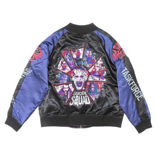 スーサイドスクワッド スカジャン アウター スクワッドトラスト キャラクター グッズ