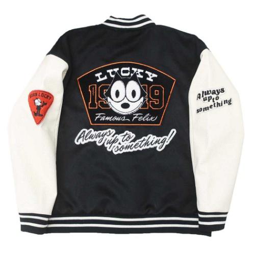 フィリックス アウター メンズ スタジャン ラッキーキャット 3L キャラクター グッズ