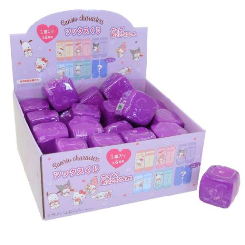 サンリオキャラクターズ 女性用靴下 ソックスくじ 全6種 32個入セット サンリオ キャラクター グッズ