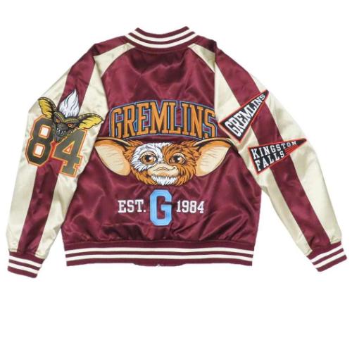グレムリン アウター スカジャン L ビッグイヤー キャラクター グッズ