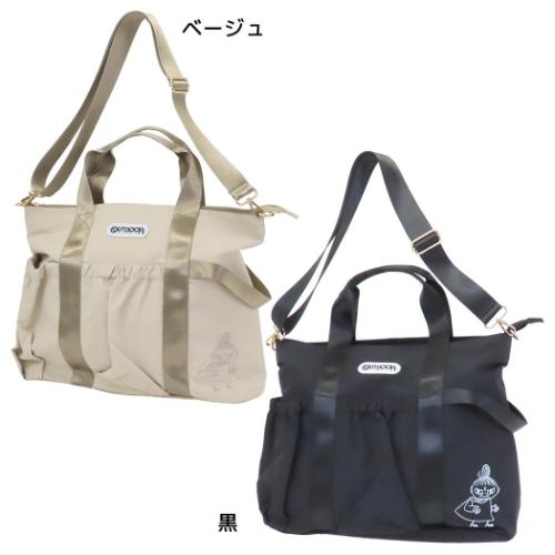 ムーミンxOUTDOOR 手提げかばん トートバッグ ミイ柄 北欧 キャラクター グッズ