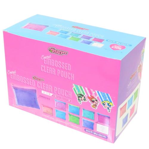 パワーパフガールズ ミニポーチ シークレットエンボスクリアポーチ 全10種 10個入セット キャラクター グッズ