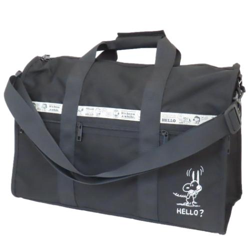 スヌーピー 旅行かばん ボストンバッグ VINTAGE BK ピーナッツ キャラクター グッズ