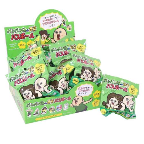 パンパンくんの日常 入浴剤 バスボール 全6種 24個入セット キャラクター グッズ