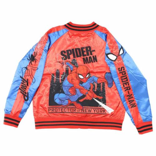 スパイダーマン アウター スカジャン 3L プロテクターニューヨーク MARVEL キャラクター グッズ