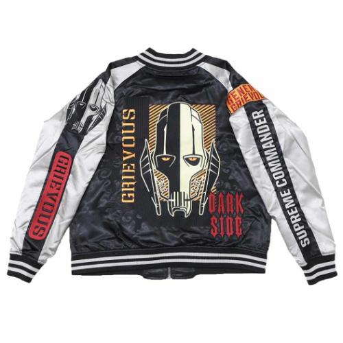 スターウォーズ アウター スカジャン L シャドウブラック STAR WARS キャラクター グッズ