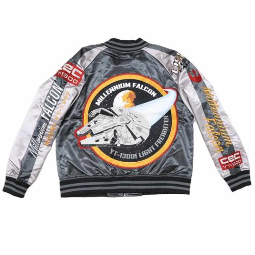 スターウォーズ アウター スカジャン L ミレニアム ファルコン STAR WARS キャラクター グッズ