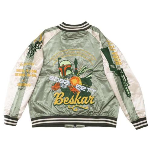 スターウォーズ アウター スカジャン 3L ボバ フェット ストリートミドル STAR WARS キャラクター グッズ