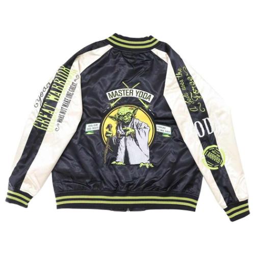 スターウォーズ アウター スカジャン 3L ヨーダ グレートグリーン STAR WARS キャラクター グッズ