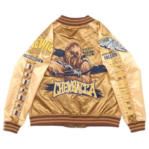 スターウォーズ アウター スカジャン 3L ブラウンアグレッシブ STAR WARS キャラクター グッズ
