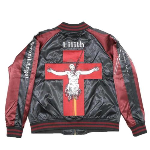 エヴァンゲリオン アウター スカジャン L リリス アニメキャラクター グッズ