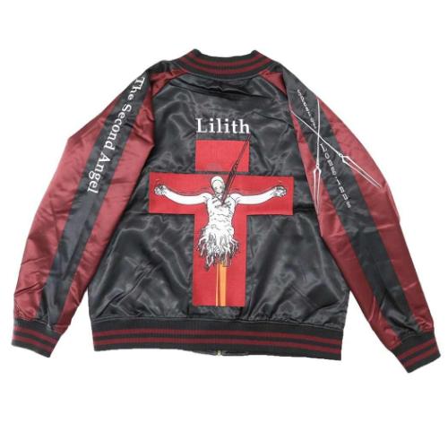 エヴァンゲリオン アウター スカジャン 3L リリス アニメキャラクター グッズ