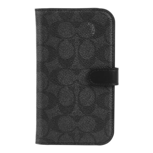 COACH Folio Case - Signature C Charcoal（iPhone 15用）の通販はau PAY マーケット - カメラのキタムラ | au PAY マーケット－通販サイト